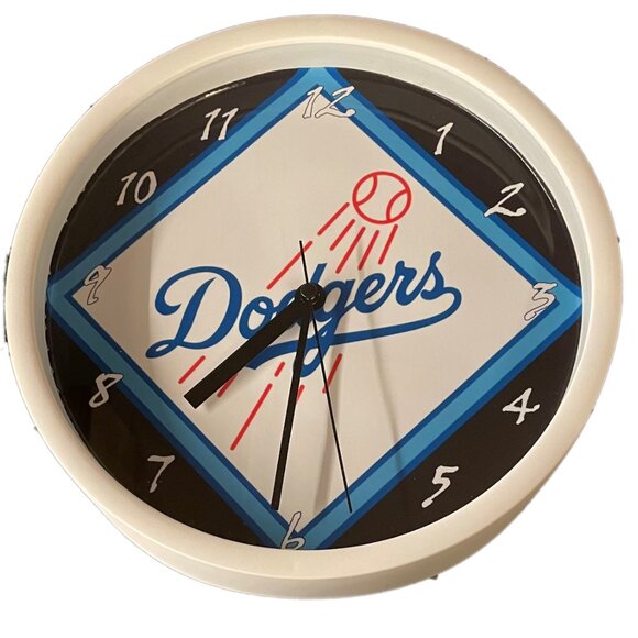 Wall Decor | La Dodgers 9 Wall Clock | Poshmark